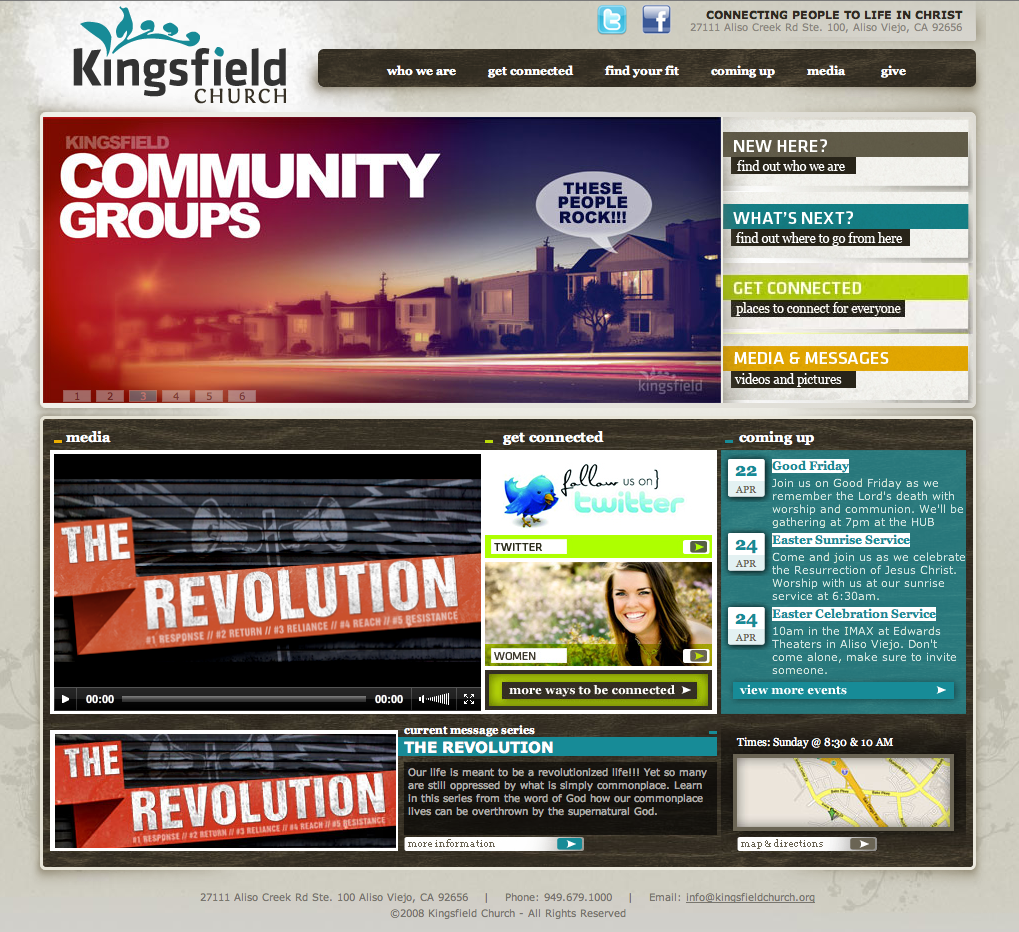 25 Exhilarating Church Website Designs | OUTLOOK magazine