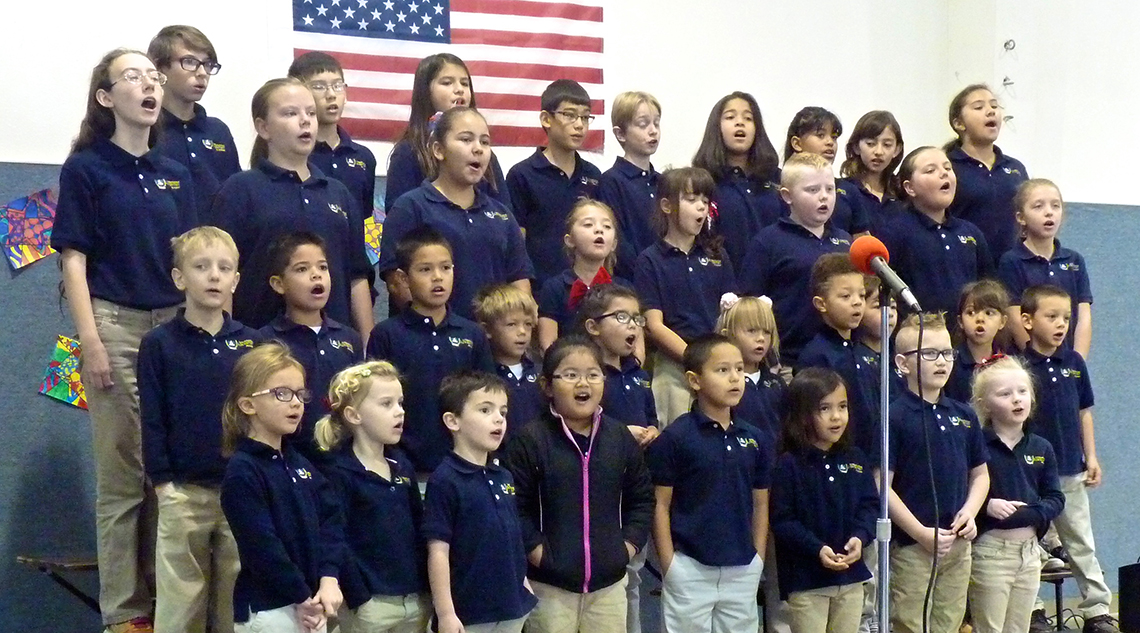 Students Honor Veterans on Their Day | OUTLOOK magazine